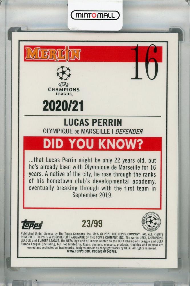 ミントモール / MINT 浦和店 / 2020-21 Topps Merlin Chrome UEFA Champions League ...