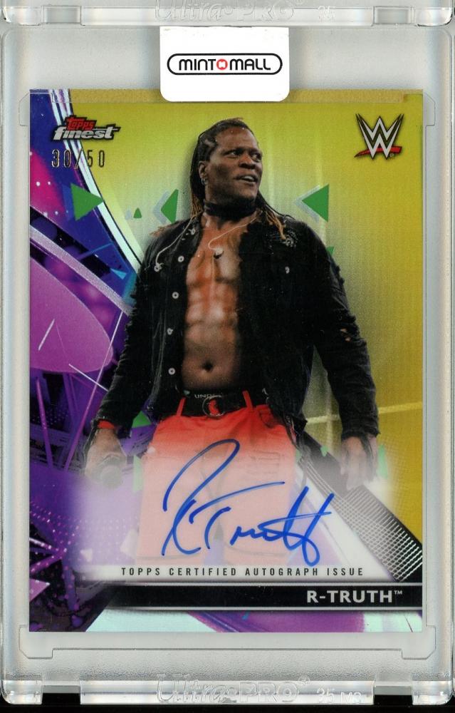 ミントモール / MINT 池袋店 / 2021 Topps Finest WWE R-Truth Autograph Gold ...