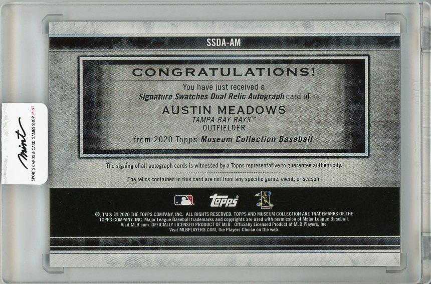 ミントモール / MINT 梅田店 / 2020 TOPPS Museum Collection Austin Meadows ...