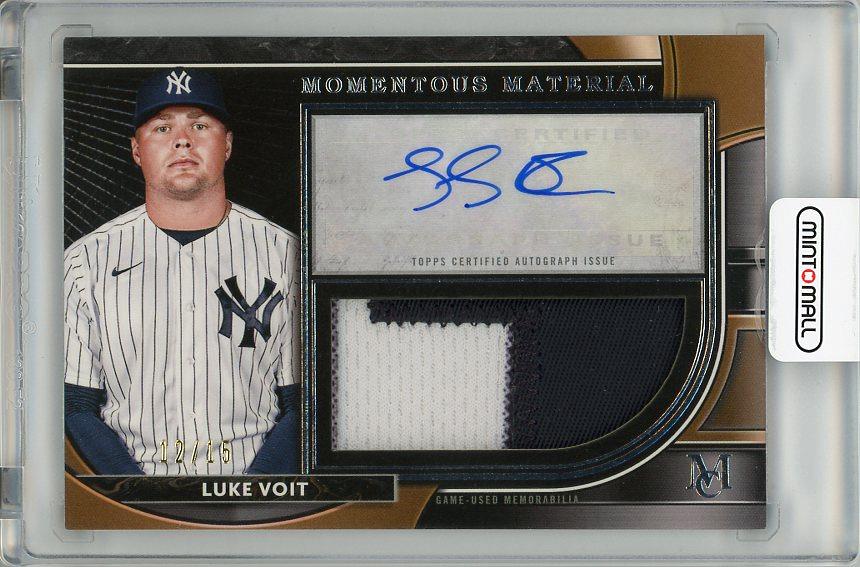 ミントモール / MINT 梅田店 / 【表面右側難あり】2021 TOPPS Museum Collection Luke Voit ...