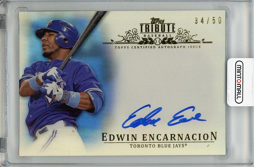 ミントモール / MINT 梅田店 / 2013 TOPPS Tribute Edwin Encarnacion Autograph 34/50