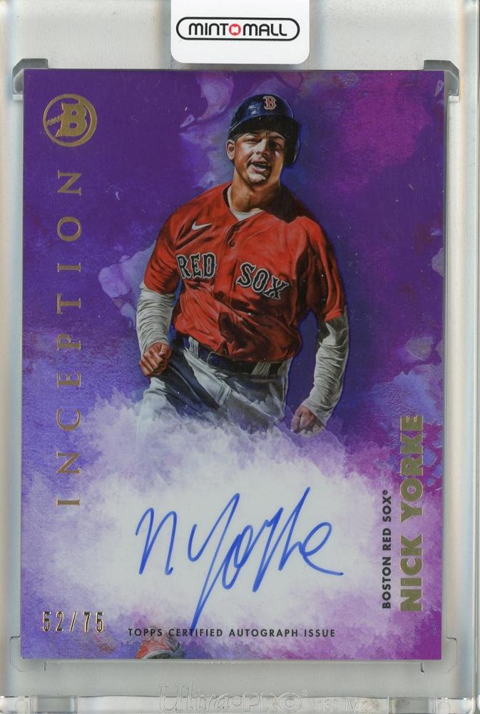 ミントモール / MINT 池袋店 / 2021 Bowman Inception Nick Yorke Autographs Fuchsia ...