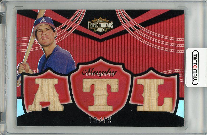 ミントモール / MINT 梅田店 / 2006 TOPPS Triple Threads Dale Murphy Bat Relic 13/18