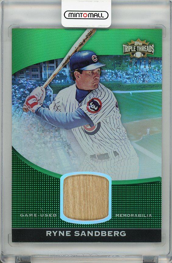 ミントモール / MINT 梅田店 / 2011 TOPPS Triple Threads Ryne Sandberg Game Used ...