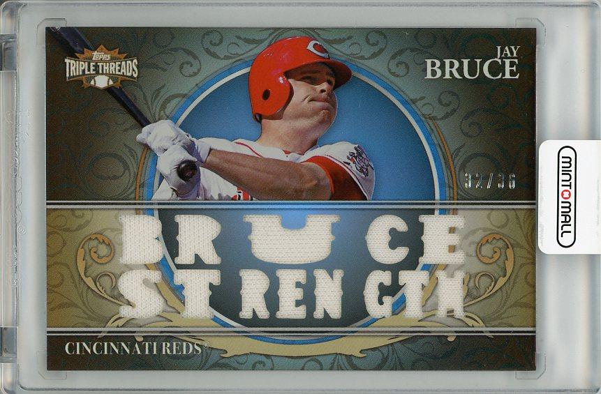 ミントモール / MINT 梅田店 / 2013 TOPPS Triple Threads Jay Bruce Memorabilia 32/ ...