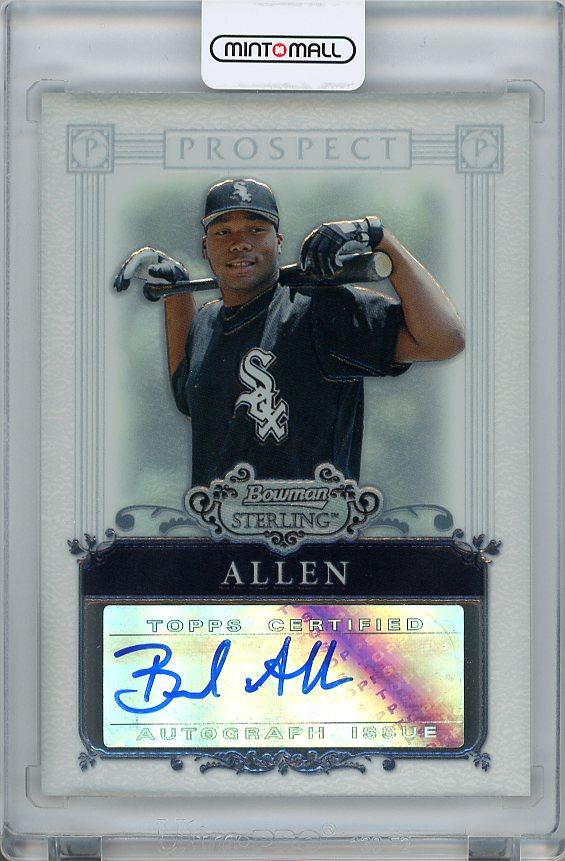 ミントモール / MINT 梅田店 / 2006 Bowman Sterling Brandon Allen (ソフトバンク) Autograph