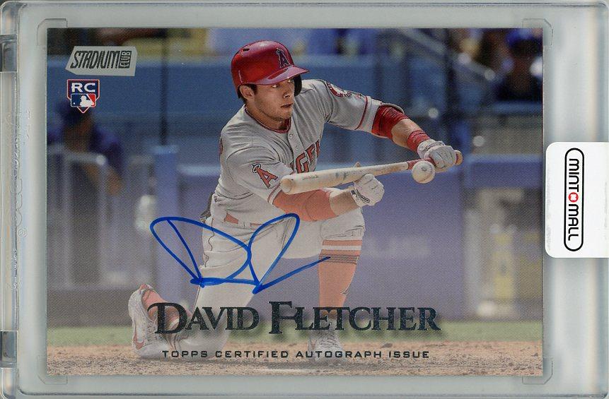 ミントモール / MINT 梅田店 / 2019 TOPPS Stadium Club David Fletcher Autograph (RC)
