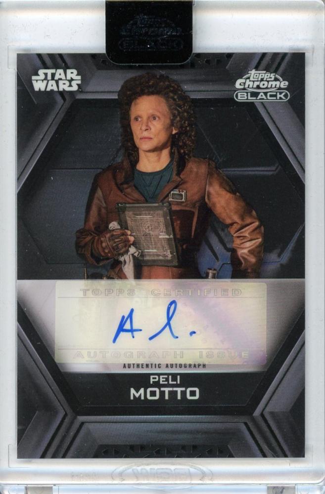ミントモール / MINT 新宿店 / 2022 TOPPS Star Wars Chrome Black Autographs "B ...