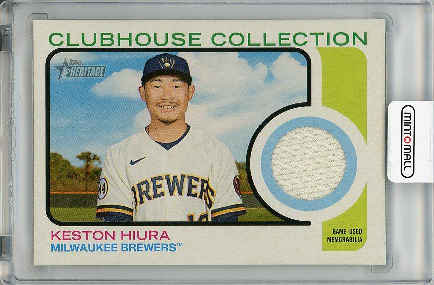 ミントモール / MINT 梅田店 / 2022 TOPPS Heritage Keston Hiura Game Used Memorabilia