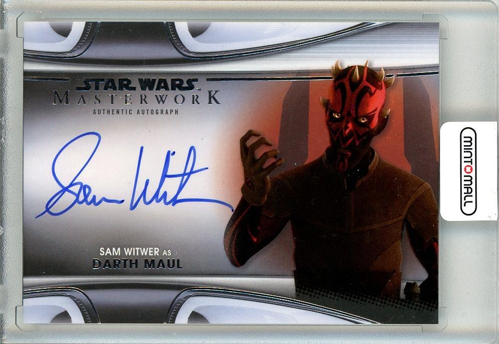 ミントモール / MINT 池袋店 / 2021 Topps Star Wars MASTERWORK Sam Witwer as Darth ...