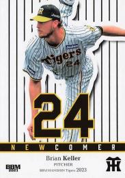 ミントモール / MINT BASE店 (TCシングル通販) / 2023 BBM 阪神タイガース #T71 ブライアン・ケラー Newcomer レギュラーカード