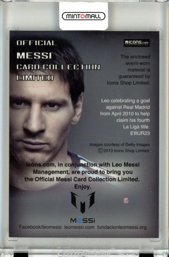 ミントモール / MINT 池袋店 / 2013 Icons Official Messi Card Collection Limited ...