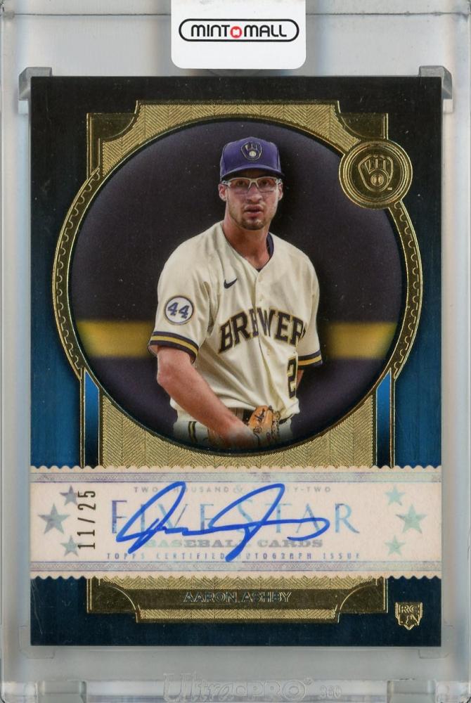 ミントモール / MINT 浦和店 / 2022 Topps Five Star Aaron Ashby Autograph Blue # ...