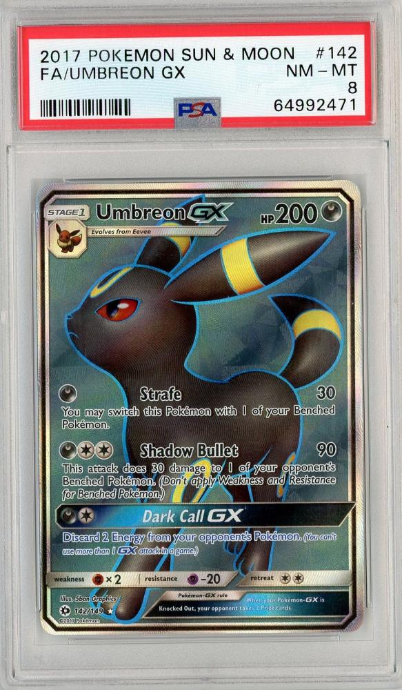 ミントモール / MINT 三宮店 / POKEMON SUN & MOON FA/UMBREON GX 【PSA8】