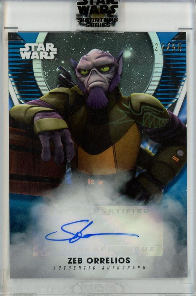 ミントモール / MINT 池袋店 / 2023 Topps Star Wars Shignature Steve Blum as Zeb ...
