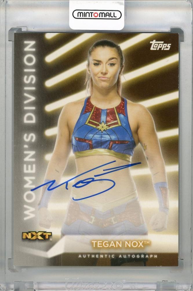 ミントモール / MINT 新宿店 / 2021 TOPPS WWE Women's Division Autographs Tegan ...