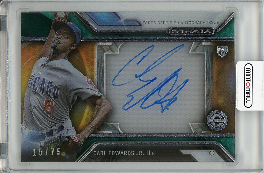 ミントモール / MINT 梅田店 / 2016 TOPPS Strata Carl Edwards Jr. Autograph (RC) 15/75