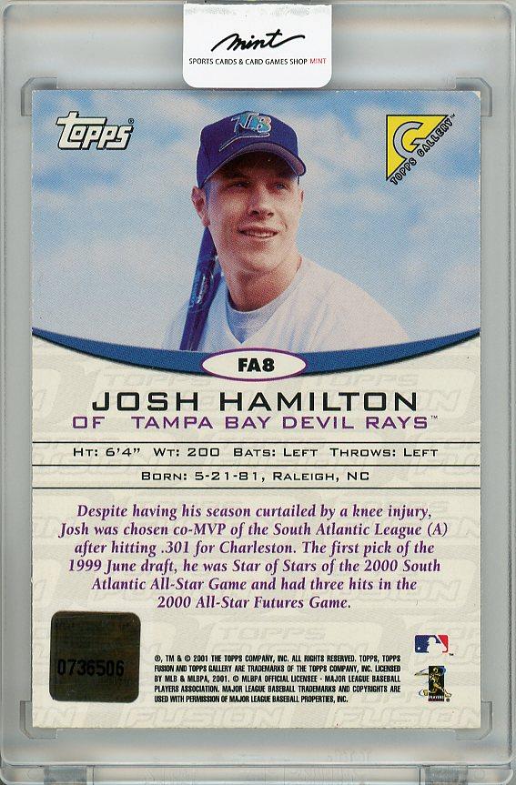 ミントモール / MINT 梅田店 / 【状態難あり】2001 TOPPS Fusion Josh Hamilton Autograph