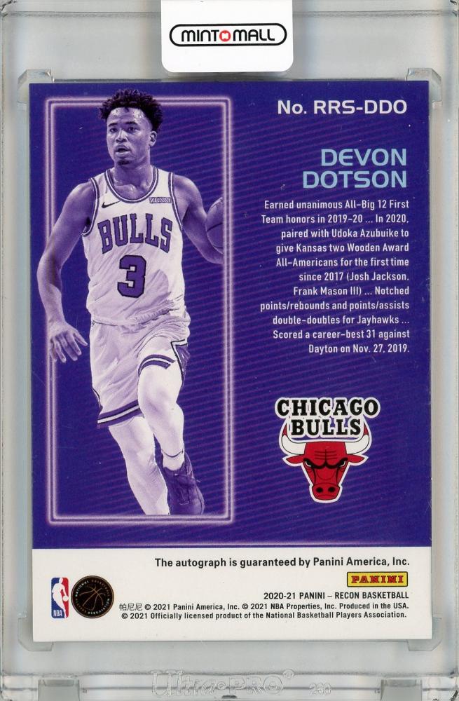 ミントモール / MINT 新宿店 / 2020-21 PANINI Recon Rookie Recon Signatures Devon ...