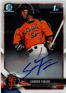 ミントモール / MINT 横浜店 / 2018 BOWMAN 直筆サインカード Sandro Fabian