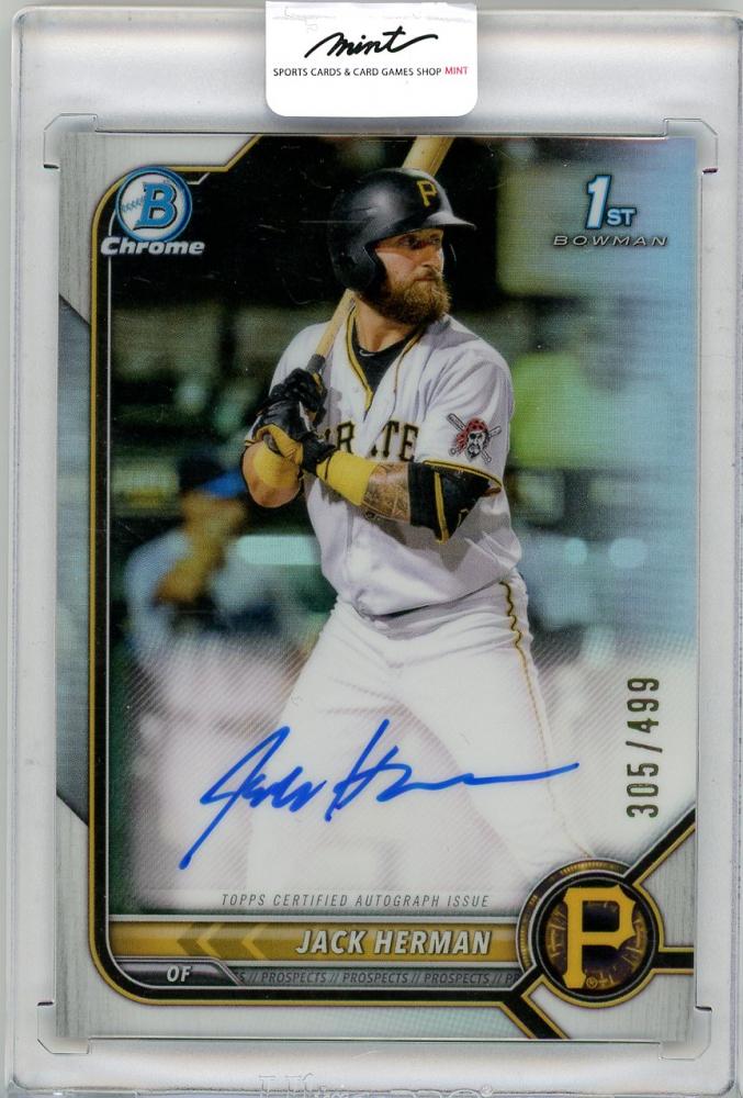 ミントモール / MINT 三宮店 / 2022 Bowman Chrome Jack Herman Autographs 305/499