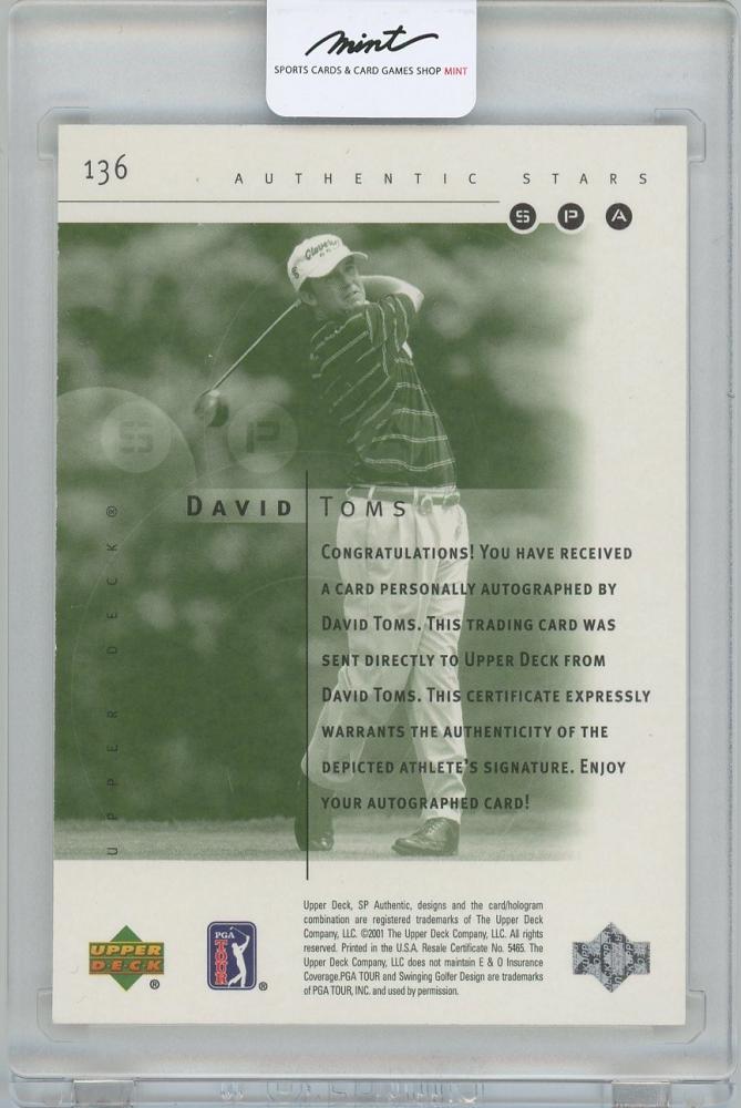 ミントモール / MINT 横浜店 / 2001 UD SP Authentic #136 Authentic Stars ...