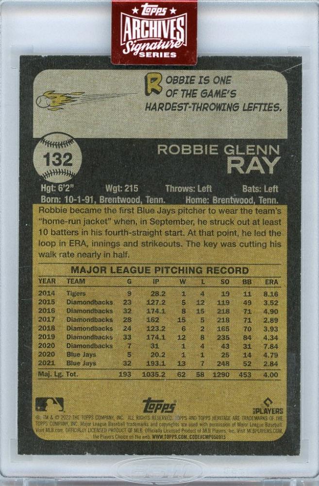 ミントモール / MINT 新宿店 / 2023 TOPPS Archives Signature Series Active Robbie ...