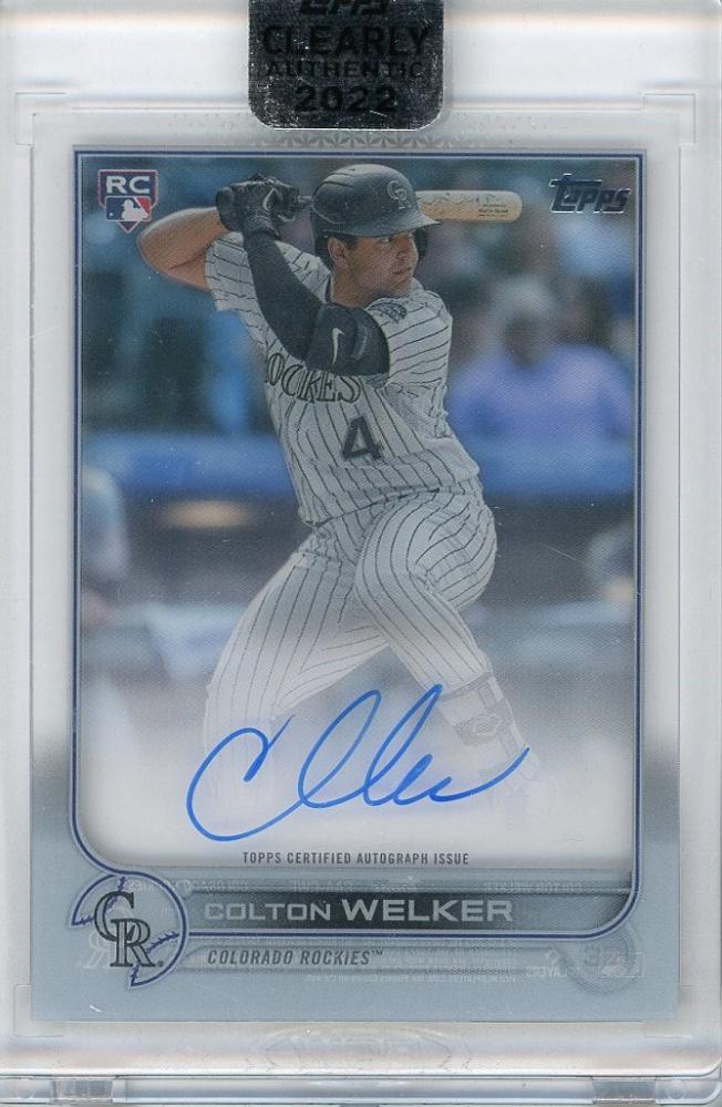 ミントモール / MINT 新宿店 / 2022 TOPPS Clearly Authentic Colton Walker ...