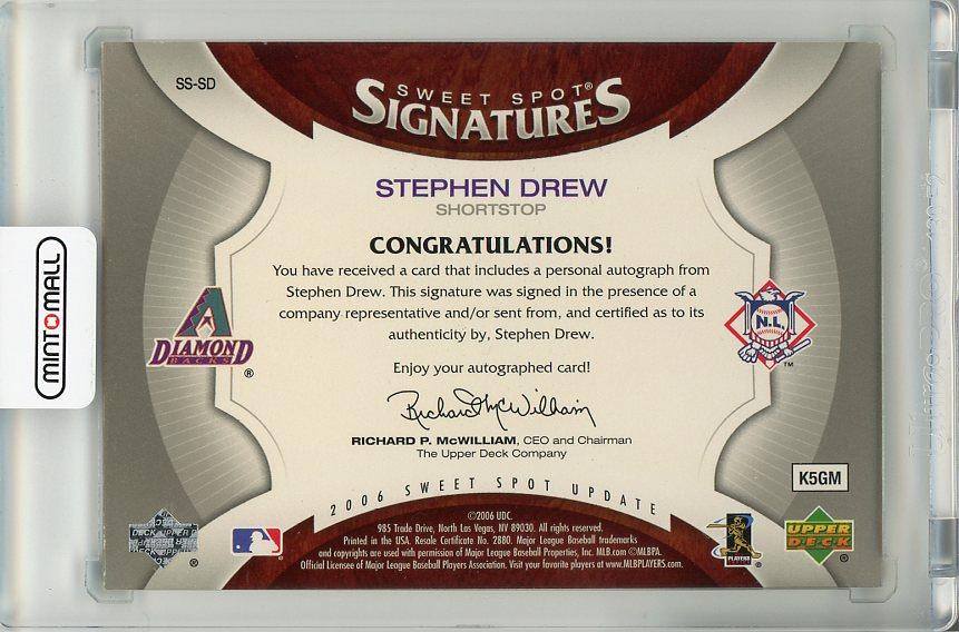 ミントモール / MINT 梅田店 / 2006 UPPER DECK Sweet Spot Update Stephen Drew ...