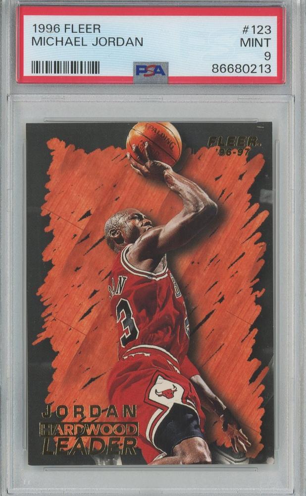 ミントモール / MINT 池袋店 / 1996 Fleer Michael Jordan #123【PSA9】 Chicago Bulls