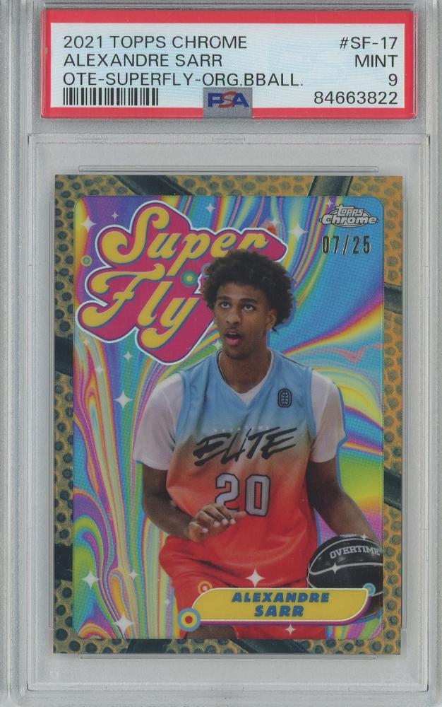 ミントモール / MINT 池袋店 / 2021 Topps Chrome Alexandre Sarr OTE-SUPERFLY-ORG ...