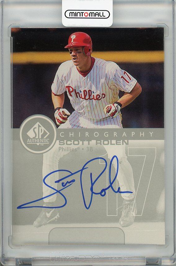 ミントモール / MINT 梅田店 / 1999 UPPER DECK SP Authentic Scott Rolen Autograph