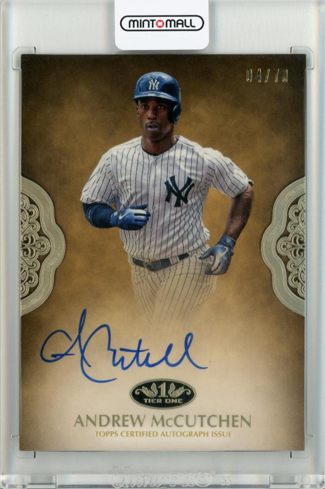 ミントモール / MINT 仙台店 / 2019 Topps Tier One Andrew McCutchen Prime ...