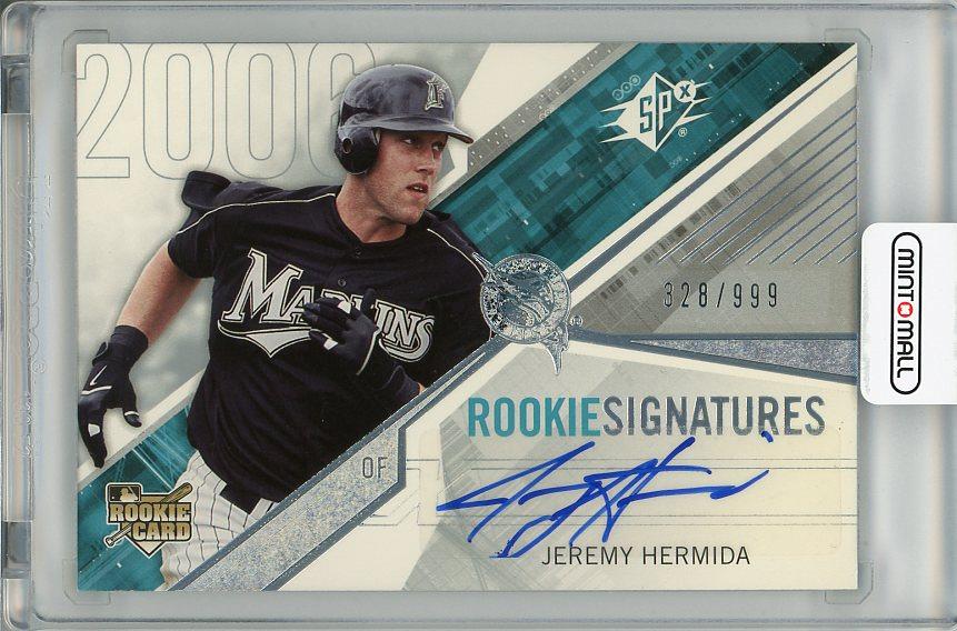 ミントモール / MINT 梅田店 / 2006 UPPER DECK SPx Jeremy Hermida (日ハム) Autograph ...