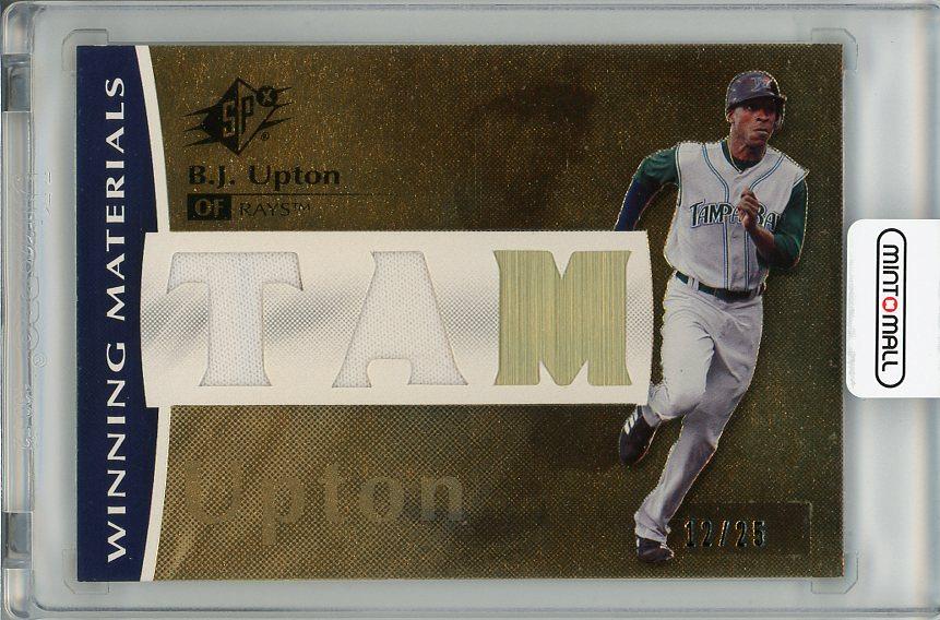 ミントモール / MINT 梅田店 / 2008 UPPER DECK SPx B.J. Upton Game Used ...
