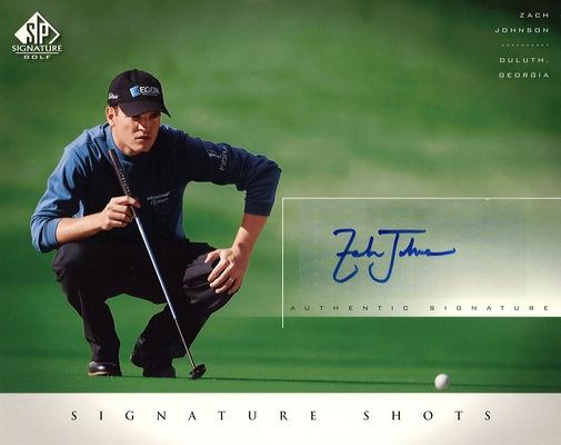 ミントモール / MINT 立川店 / Upper Deck SP Signature Golf Zach Johnson Signature ...