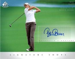 ミントモール / MINT 立川店 / Upper Deck SP Signature Golf Beth Bauer Signature Shots