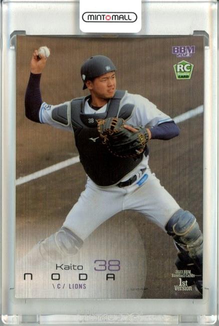 ミントモール / MINT 池袋店 / 2023 BBM 1stバージョン 埼玉西武 野田海人 レギュラー 銀紙版 025/300