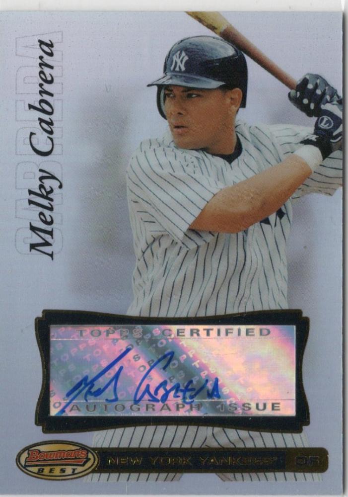 ミントモール / MINT LAB TOKYO店 / 2007 Bowman's Best Autograph Melky Cabrera