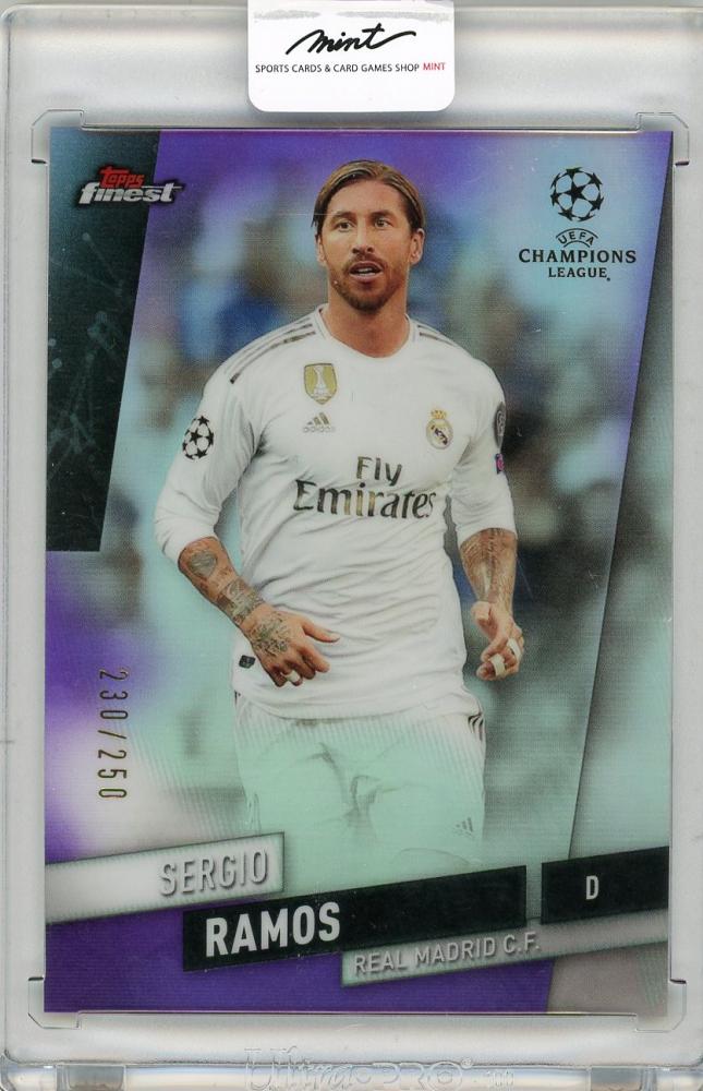 ミントモール / MINT 三宮店 / 2018-19 Topps Finest Sergio Ramos Purple 230/250