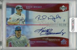 ミントモール / MINT 梅田店 / 【状態難あり】2005 UPPER CECK Reflections David Wright & Keith Hernandez Dual ...