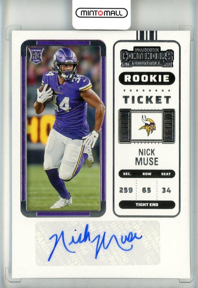 ミントモール / MINT 池袋店 / 2022 Panini Contenders Football Nick Muse Rookie ...
