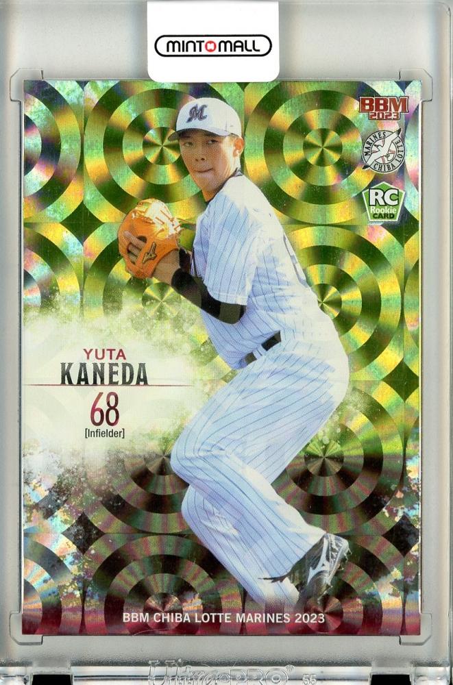 ミントモール / MINT 立川店 / 2023 BBM 千葉ロッテマリーンズ 金田優太 ルーキー レギュラーカード 銀紙ホロPP版 035/120