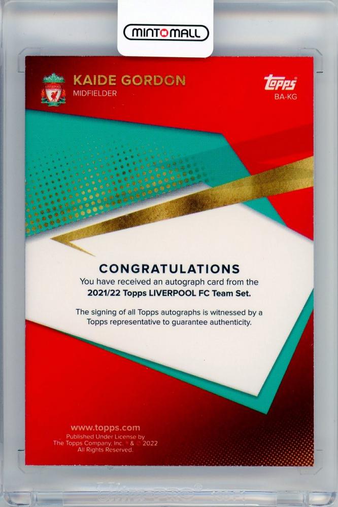 ミントモール / MINT 吉祥寺店 / 2021-22 TOPPS Liverpool FC Team Set Liverpool FC ...