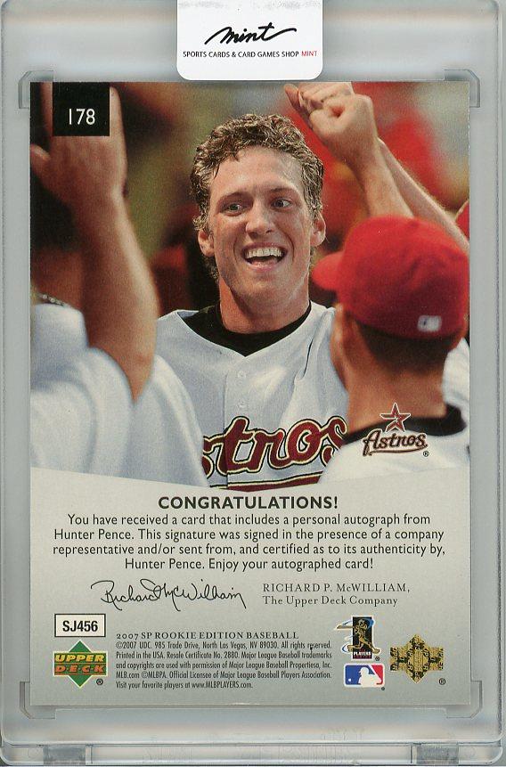 ミントモール / MINT 梅田店 / 【表面左上微キズあり】2007 UPPER DECK SP Rookie Edition Hunter ...