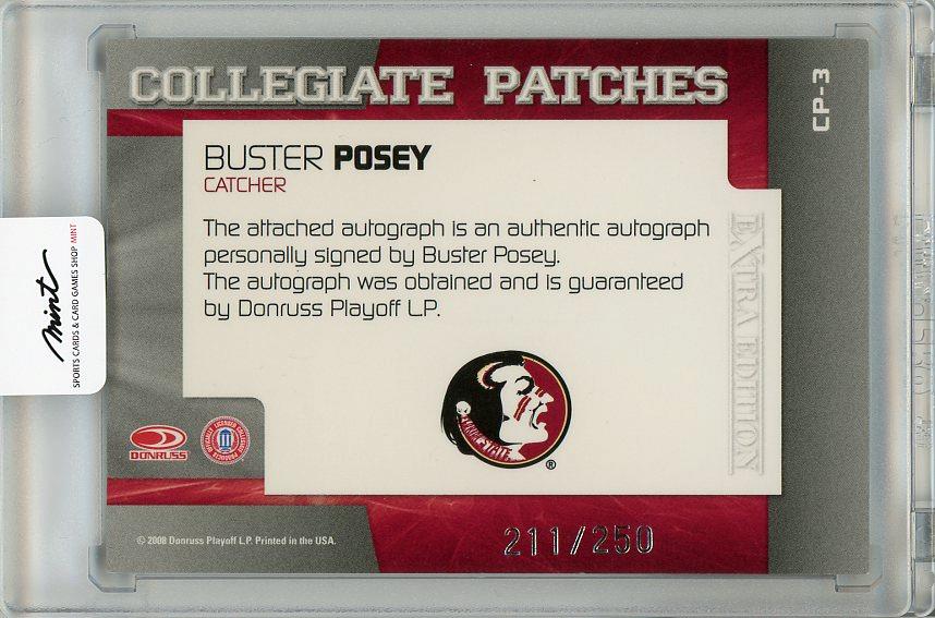 ミントモール / MINT 梅田店 / 【表面右側微スレあり】2008 DONRUSS Elite Extra Edition Buster ...