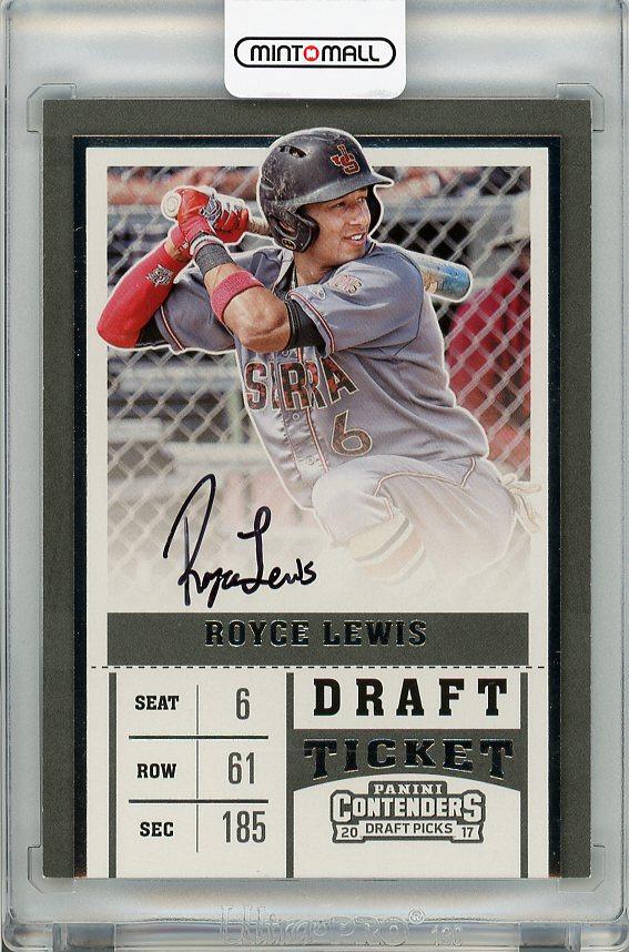 ミントモール / MINT 梅田店 / 2017 PANINI Contenders Draft Picks Royce Lewis ...