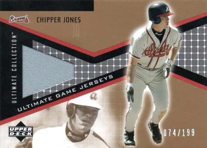 ミントモール / MINT 梅田店 / 2002 UPPER DECK Ultimate Collection Chipper Jones Game Used Jersey 074/199
