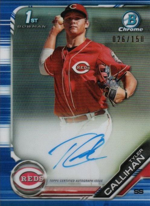 ミントモール / MINT 梅田店 / 2019 TOPPS Bowman Chrome Tyler Callihan Autograph ...