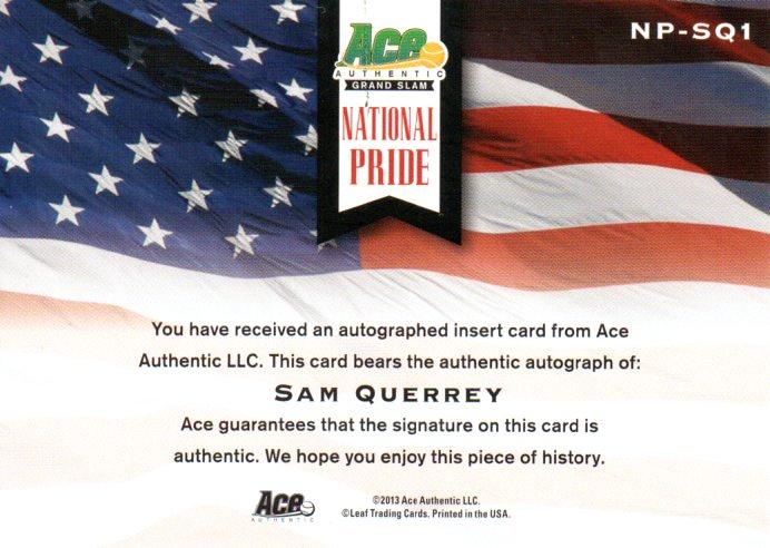 ミントモール / MINT 梅田店 / 2013 ACE Authentic Grand Slam Sam Querrey Autograph